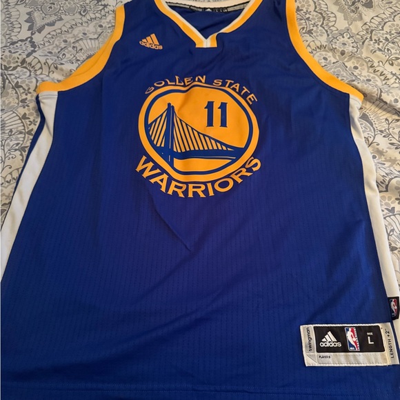 adidas | Shirts | Adidas Golden State Blue And Yellow Jersey | Poshmark